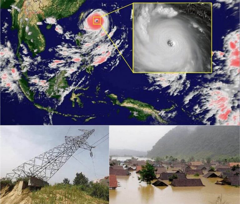 Typhoon Transit Safety Assessment for Power Transmission Towers - SPACEGEN